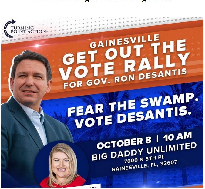 Get Out the Vote Rally Saturday October 8th - Common Sense Post