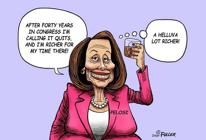 Pelosi: A Helluva Lot Richer - Common Sense Post